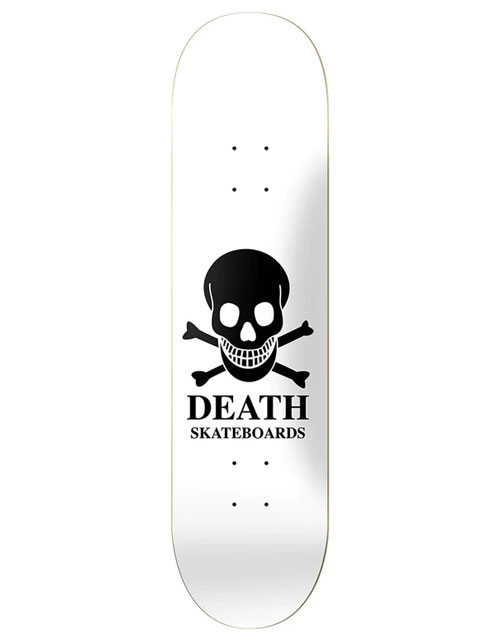 Death ‘OG White Skull’ Skateboard Deck - Copelands School of Skate